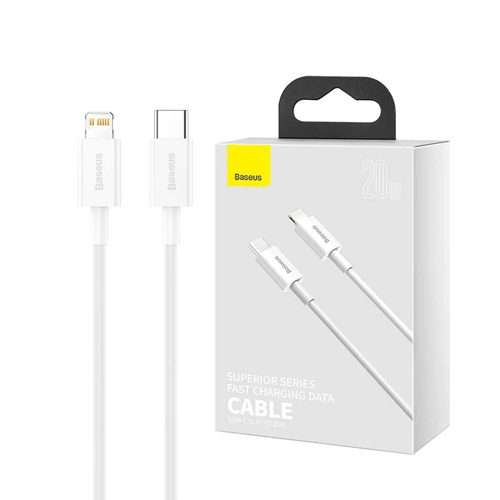 Baseus Superior Series Fast Charging Data Cable Type-C to iP PD 20W 2m - Techstop